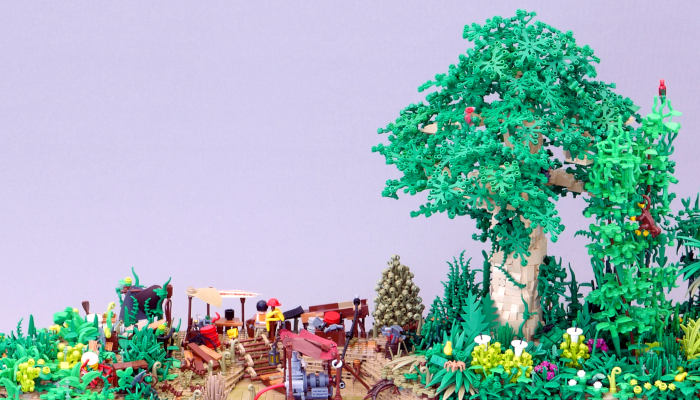 Full Plate Builds | Imagining the world in Lego